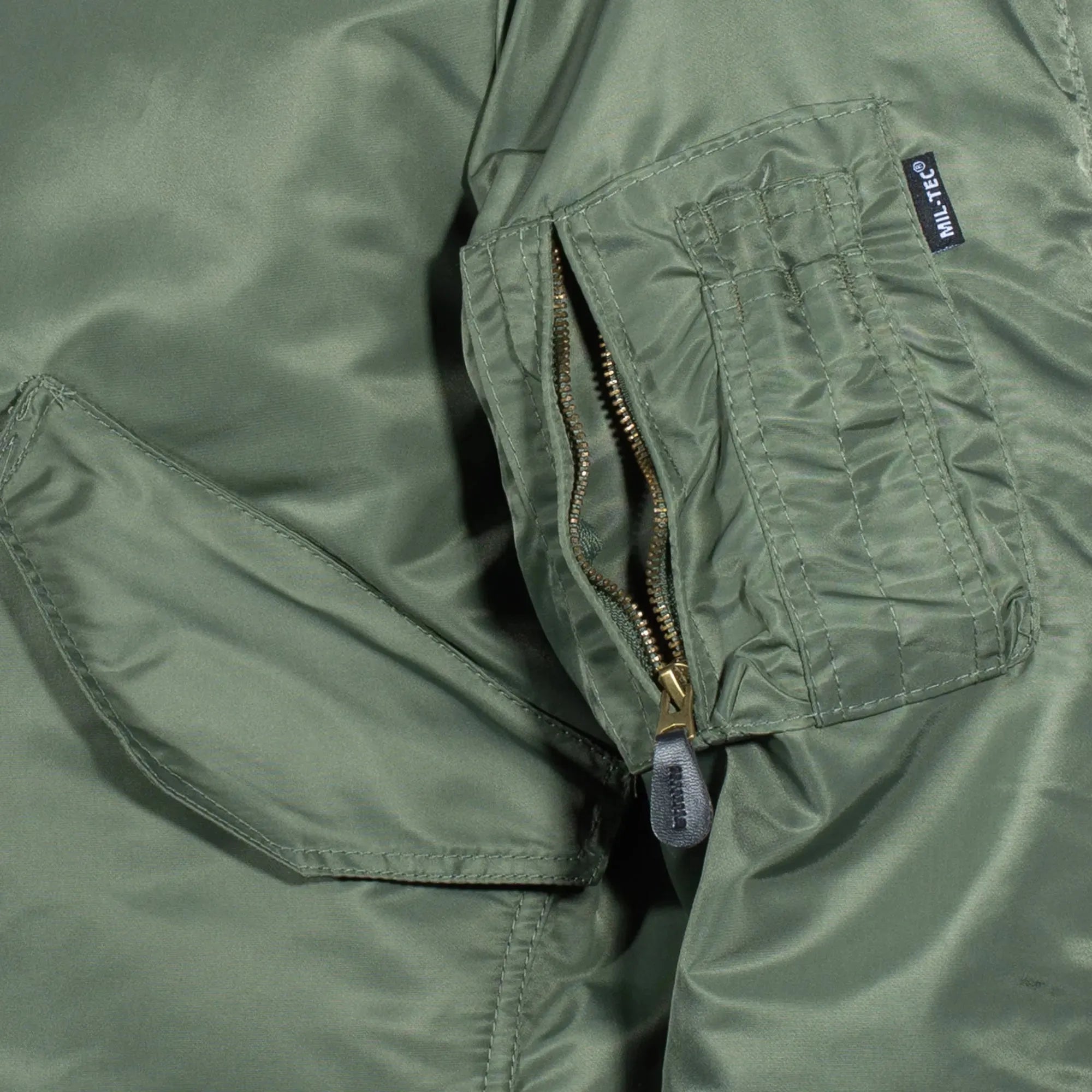 Mil-Tec US Fliegerjacke CWU Basic oliv bei ASMC kaufen