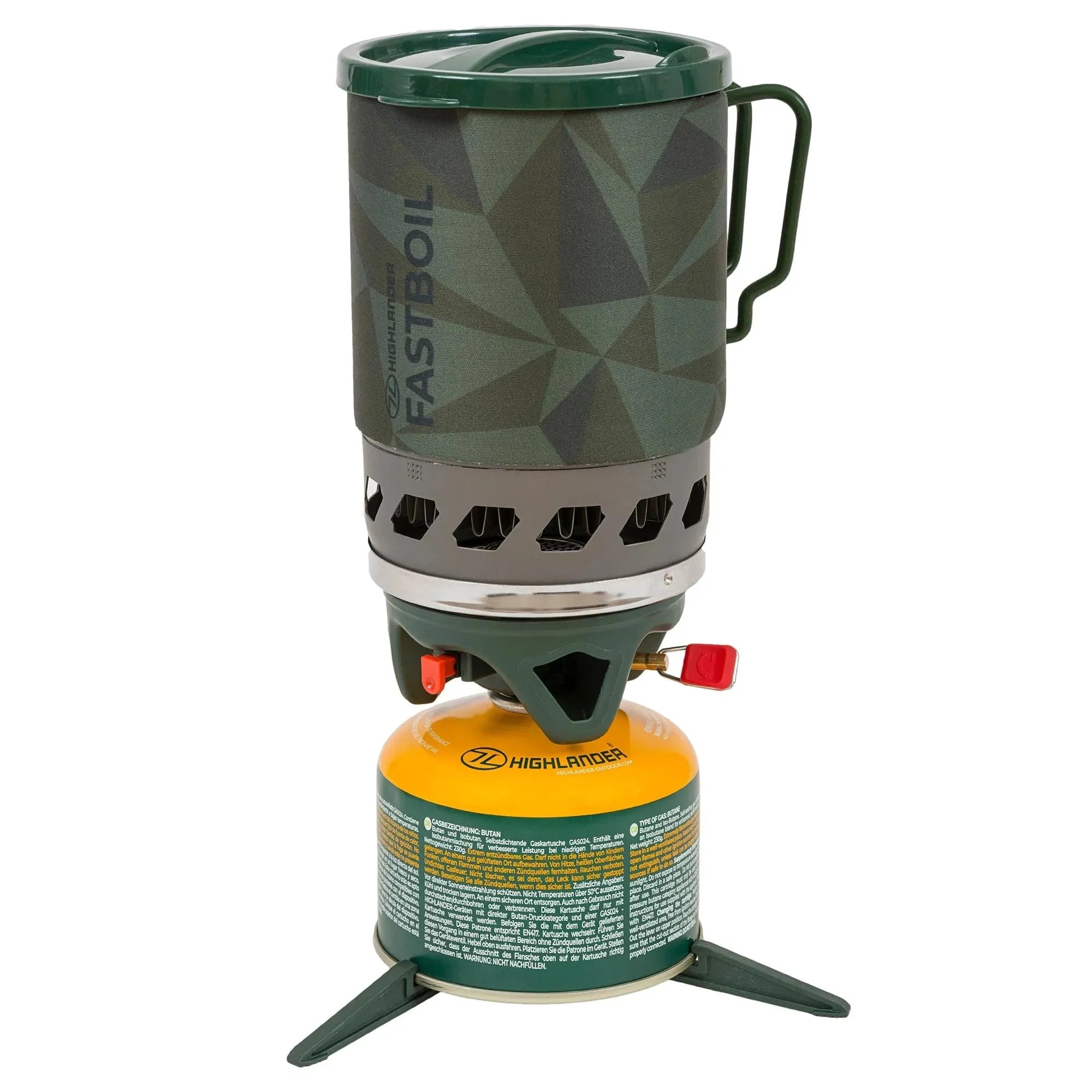 Highlander Schnellkochtopf Fast Boil MKIII Stove oliv bei ASMC kaufen